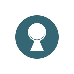 Keyhole logo Royalty Free Vector Image - VectorStock