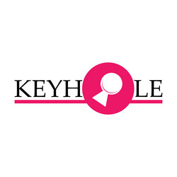 Keyhole logo Royalty Free Vector Image - VectorStock