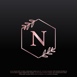 N Luxury Letter Vector Images (over 13,000)