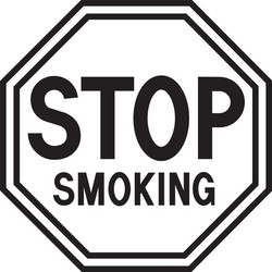 No smoking icon cigarette Royalty Free Vector Image