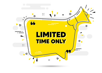 Limited time symbol special offer sign Royalty Free Vector
