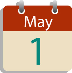 May 1st Calendar Vector Images (over 620)
