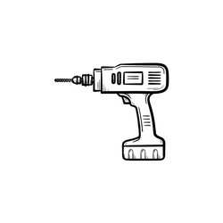 Portable Electric Drill Drawing