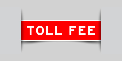 Vintage red color hexagon label banner with word Vector Image