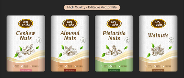 Dates packaging design label Royalty Free Vector Image