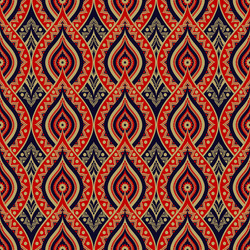 Indian fabric surface pattern design Royalty Free Vector