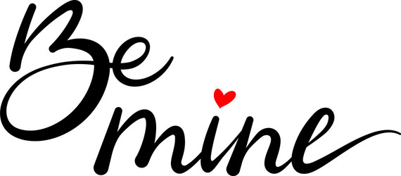 Valentines day and love symbol two hearts Vector Image