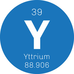 Periodic Table Element Yttrium Vector Images (41)