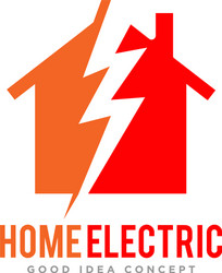 Electrical logo design Royalty Free Vector Image