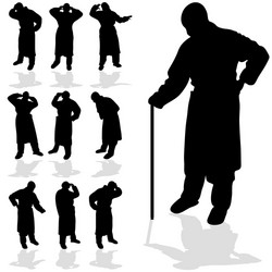 Silhouette Sick Vector Images (over 10,000)