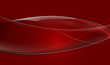 Red light curve wave on black luxury Royalty Free Vector