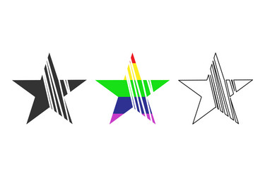 Rainbow Star Logo Vector Images (over 3,500)