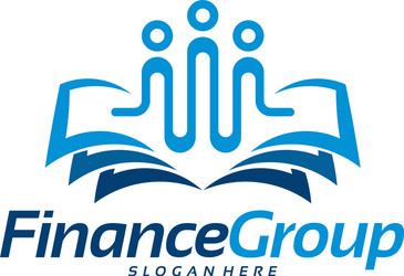 Education group logo designs concept learning Vector Image