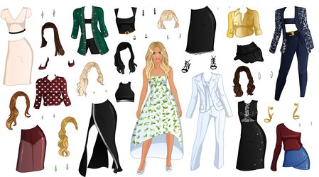 Paper Doll Vector Images (over 2,600)