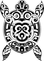 Maori Tribal Patterns Royalty Free Vector Image