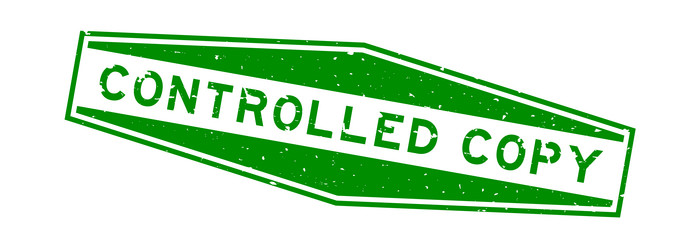 Controlled Copy Stamp