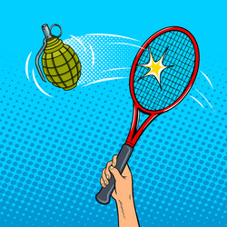 Tennis Racket Cartoon Vector Images (over 6,400)