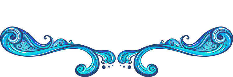 Blue Border Line Design