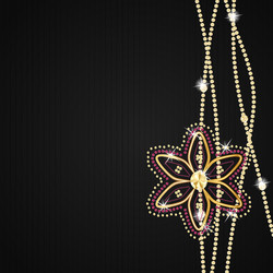 Abstract beautiful black diamond background Vector Image