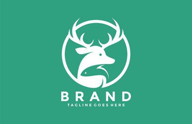 Deer Fish Logo Vector Images (over 510)