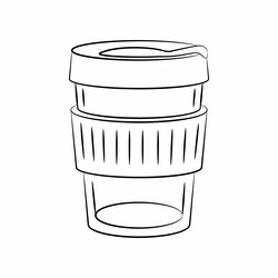 Coffee Cup Outline Vector Images (over 37,000)