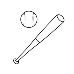 Softball Sketch Draw Vector Images (over 350)