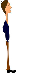 Thin Skinny Boy Vector Images (69)