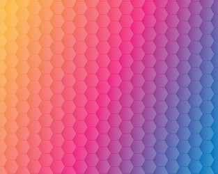 Dark blue hexagonal mosaic background Royalty Free Vector