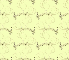 Background with music notes Royalty Free Vector Image
