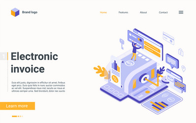 Electronic Invoice Vector Images (over 2,700)