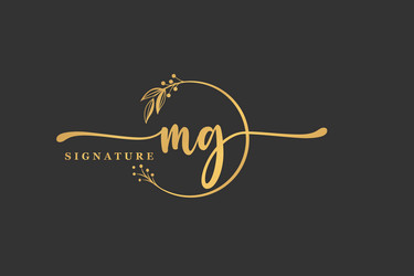 M Letter Signature Vector Images (over 7,800)