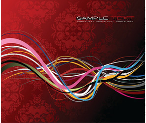 Wavy lines Royalty Free Vector Image - VectorStock