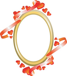 Gold frame Royalty Free Vector Image - VectorStock