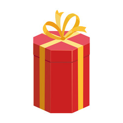 Colorful gift box Royalty Free Vector Image - VectorStock