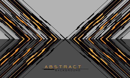 Abstract yellow orange grey cyber circuit no black