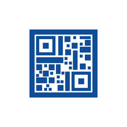 Qr code logo design Royalty Free Vector Image - VectorStock