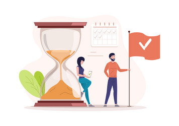 Time Management Cartoon Vector Images (over 10,000)