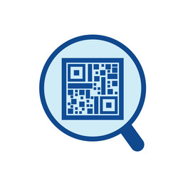 Qr code logo design Royalty Free Vector Image - VectorStock