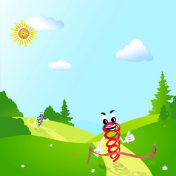 Metal Spring Cartoon Vector Images (over 1,500)