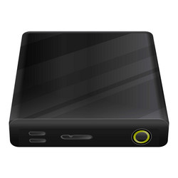 Hard disk drive icon cartoon computer Royalty Free Vector