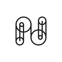 N Rope Letter Vector Images (36)