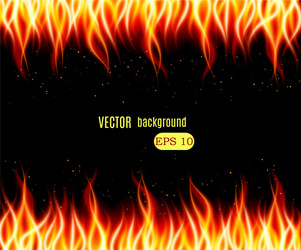 Pixel art fire and flame burning effect for 8 bit Vector Image