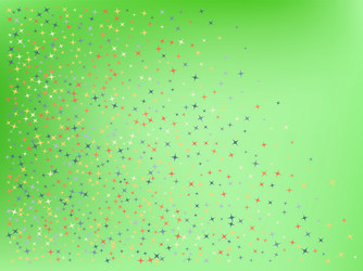 Lime color background stars confetti Royalty Free Vector