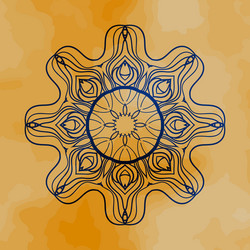 Yantra Outline Mantra Vector Images (36)