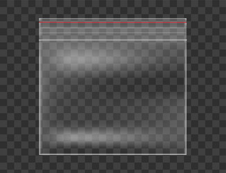 Food empty plastic packaging bag icon set Vector Image