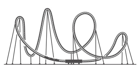 Roller Coaster Logo