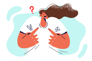 Finger Pointing at Self Vector Images (over 220)