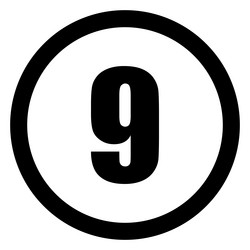 Symbol Number Circle Vector Images (over 72,000)