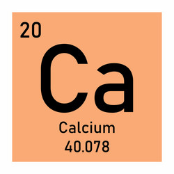 Periodic Table Element Calcium Icon Vector Images (over 210)