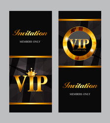 Vip members only label Royalty Free Vector Image